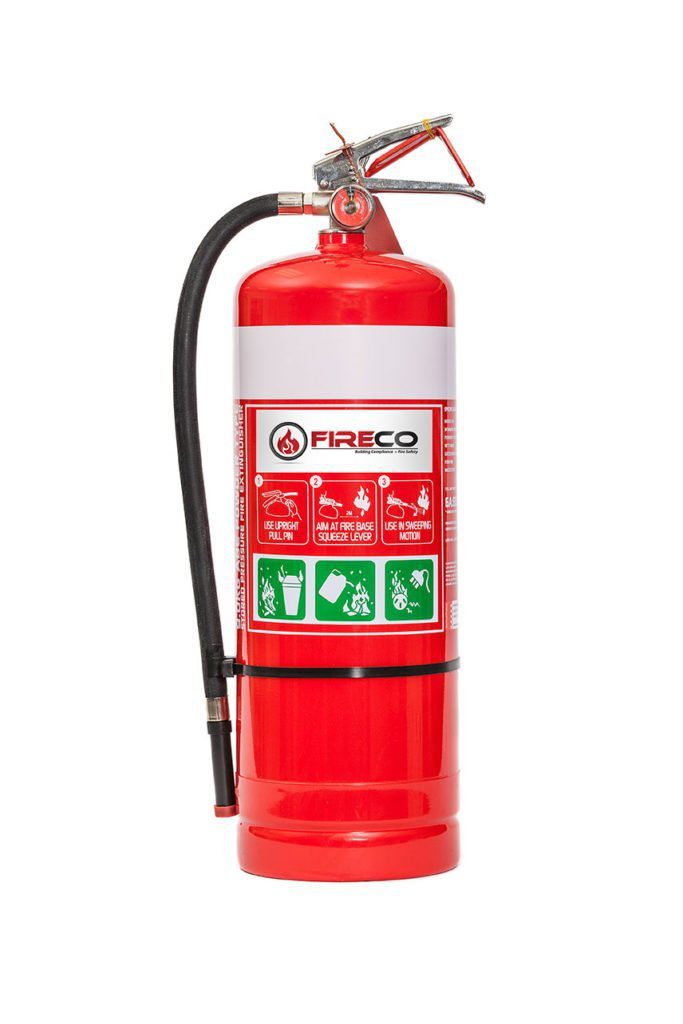 9.0 Kilograms ABE Dry Powder Fire Extinguisher - Fireco Fire Safety